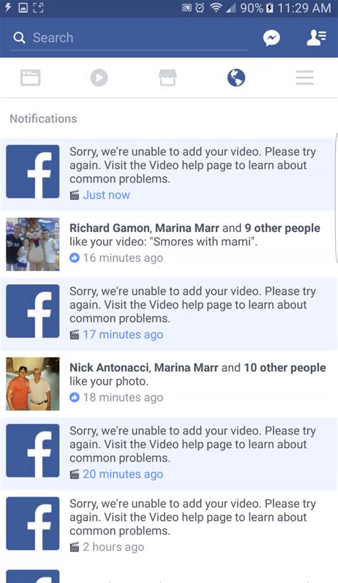 Facebook Graph Api And Sharing Video On Android Having Issues Showing