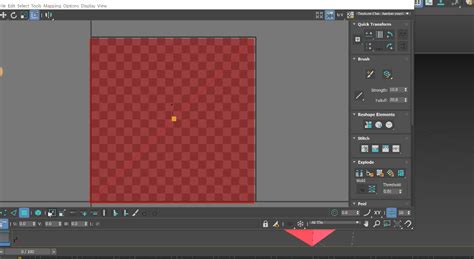 Problem With Uvw Unwrap Editor Transform Input Autodesk Community