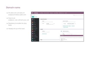 Odoo Experience 2018 Emails In Odoo PPT