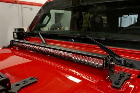 Go Rhino 18 20 Jeep Wrangler Jljlugladiator Jt Light Mount 30in