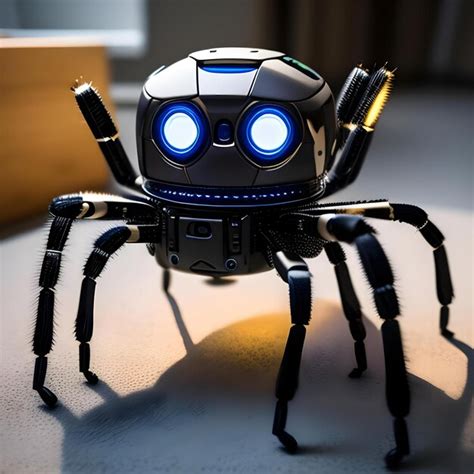 Premium Photo A Robot Spider