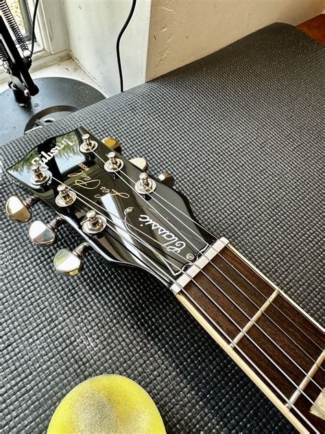 Les Paul Headstock Repair Mikes Guitar Workshop