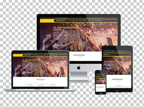 Responsive Web Design Joomla Web Template System Golf Png Clipart