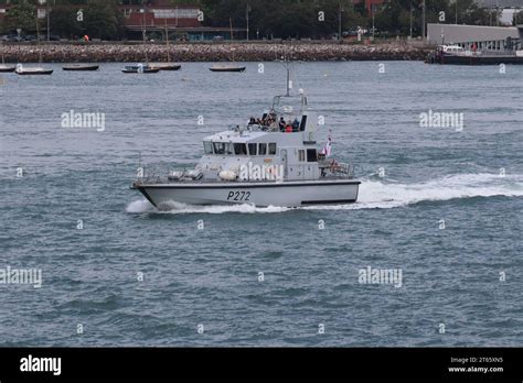 The Royal Navy P2000 Type Fast Training Boat Hms Smiter P272 Heads