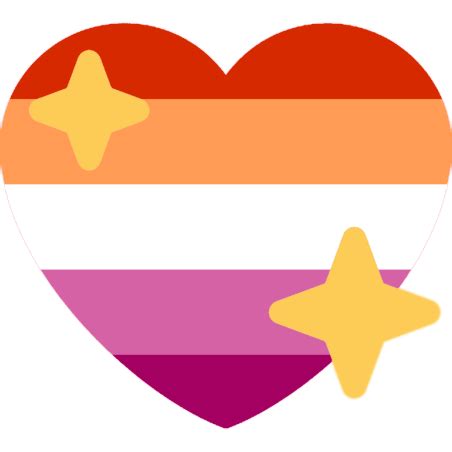 Lesbianprideheart Discord Emoji