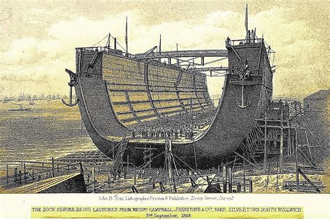 Dawlish Chronicles Bermudas Floating Dry Dock 1869