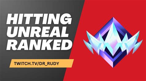 We Hit Unreal Rank Youtube