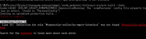 Build Failed When Used `eslint Disable` Comments With A Missing Rule