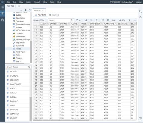 HOWTO Import SFLIGHT Sample Data Into SAP HANA F SAP Community