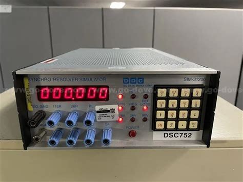 Data Device Group Synchroresolver Angle Indicator Allsurplus