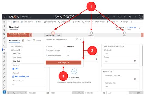 Business Process Flow Docs