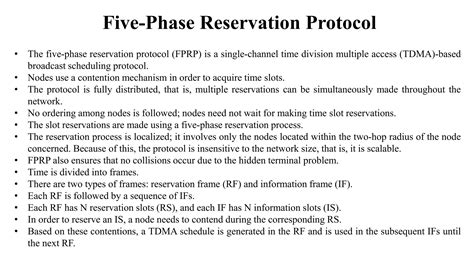 Mac Protocols For Ad Hoc Wireless Networks Pptx