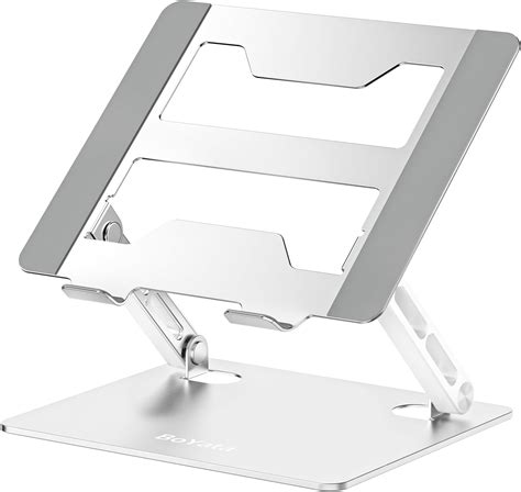 Nulaxy Aluminium Laptop Ständer Ergonomischer Abnehmbare Laptop