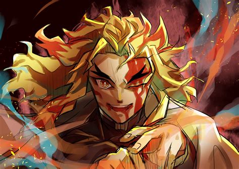 Anime Demon Slayer Kimetsu No Yaiba Kyojuro Rengoku K Wallpaper Hot Sex Picture