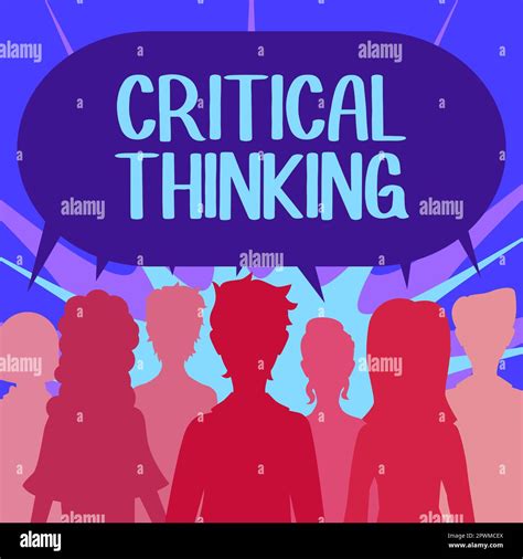 Handwriting Text Critical Thinking Business Concept Sequence Of Stages Of A Project Requiring