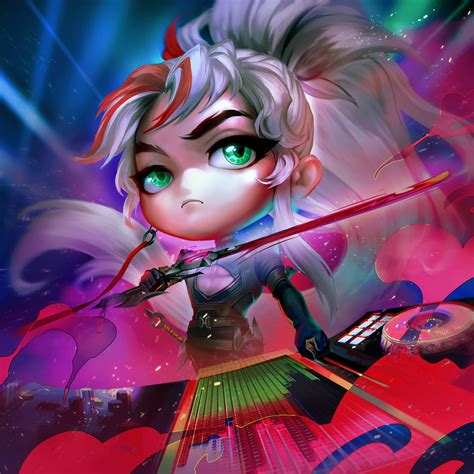 Artstation Chibi Heartsteel Yone Fanart