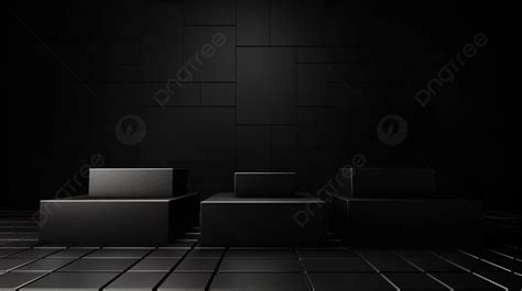 검은색 커튼 배경에 3개의 검은색 블록 스테이지의 프리젠테이션 준비 3d 렌더링 최소한의 장면 플랫폼 배경 제품 플랫폼 배경 일러스트 및 사진 무료 다운로드 Pngtree