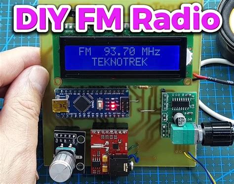 diy fm radio receiver using arduino and si4703 — pmd way