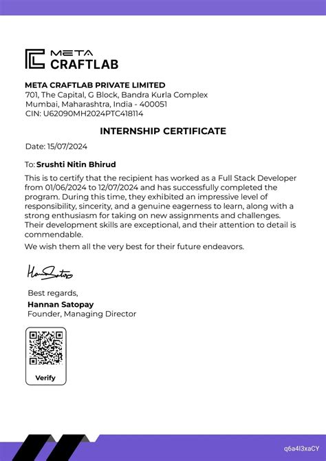 Srushti Bhirud On Linkedin 🚀hey Connections🚀 Im Excited To Announce That Ive Successfully