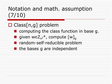 Ppt Public Key Cryptosystems Based On Composite Degree Residuosity Classes Powerpoint
