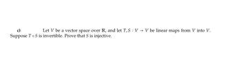 Answered: Question 2: Let V be a finite… | bartleby