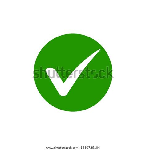 Check Mark Icon Checklist Symbol Vector Stock Vector Royalty Free