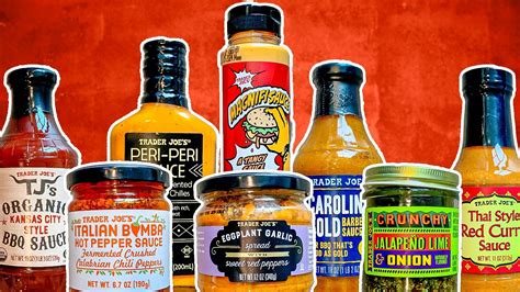 The 18 Absolute Best Trader Joes Condiments Ranked