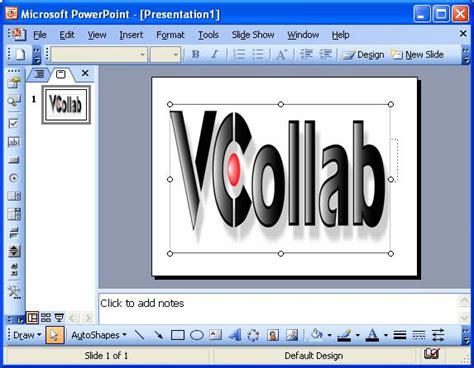 Power Point 2003 — Vcollab Document Documentation