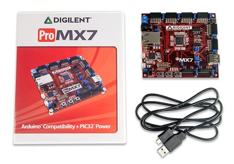 Digilent Pro Mx7 Pic32 Based Embedded Systems Trainer Board Mgsl