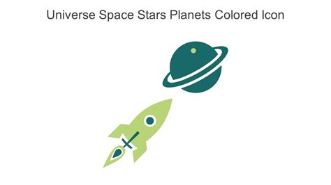 Universe Space Stars Planets Colored Icon In Powerpoint Pptx Png And Editable Eps Format PPT