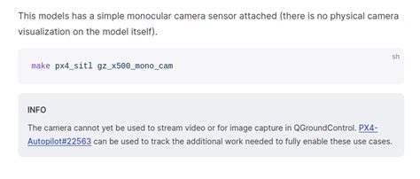 Failing To Make The Camera Work In Px4 Sitl Typhoon H480 MAVSDK Discussion Forum For PX4