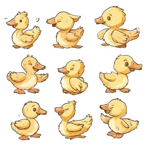 Lindo Dibujo De Pato Png Vectores Psd E Clipart Para Descarga