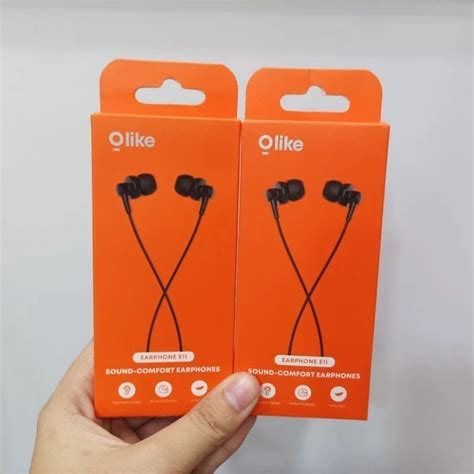 Jual Ecer Olike Headset Earphone Handsfree E11 E20s Olike Super Bass Audio Sangat Jernih Bisa