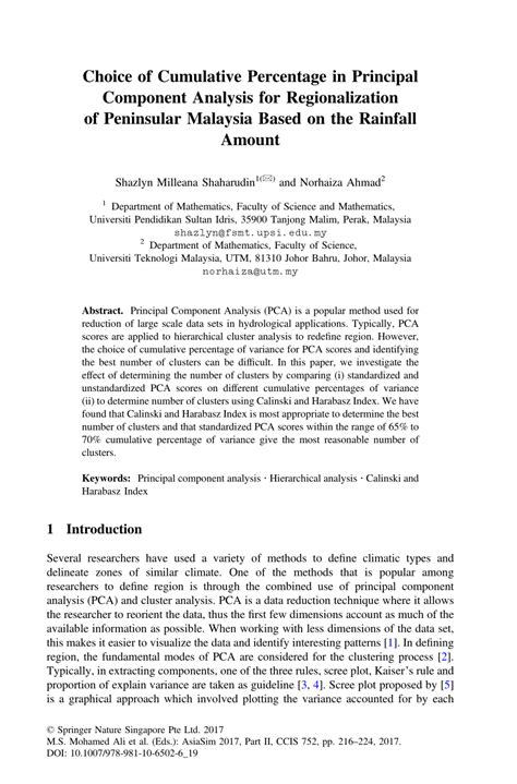 Pdf Effect Of Window Length With Singular Spectrum Analysis In Extracting The Trend Signal On