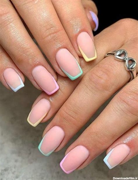 عکس ناخن دخترانه تابستانی