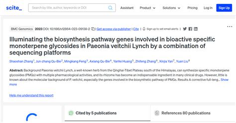 Illuminating The Biosynthesis Pathway Genes Involved In Bioactive