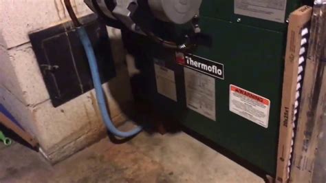 Oil Furnace Install Youtube