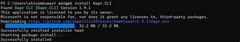 add dapr installer to winget · issue 424 · dapr cli · github