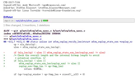 Cve 2017 7184 Xfrmuser分析 · De4dcr0ws Blog