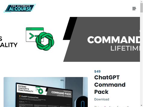 Нейросеть Chatgpt Command Pack