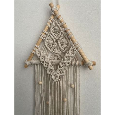 Macrame Triangle Pattern Pdf Triangular Dream Catcher Tutor Inspire