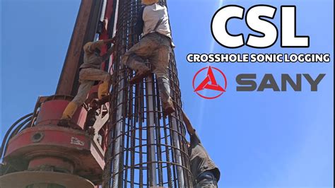 Bored Pile Crosshole Sonic Logging Pipe Youtube