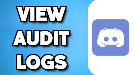 How To View Audit Logs On Discord Guide YouTube