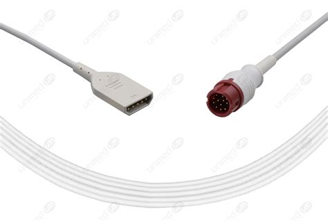 Philips Compatible Ibp Adapter Cable Pvb Connector Unimed Medical
