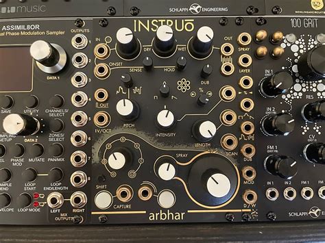 instruo arbhar granular reverb modular synth sampler reverb