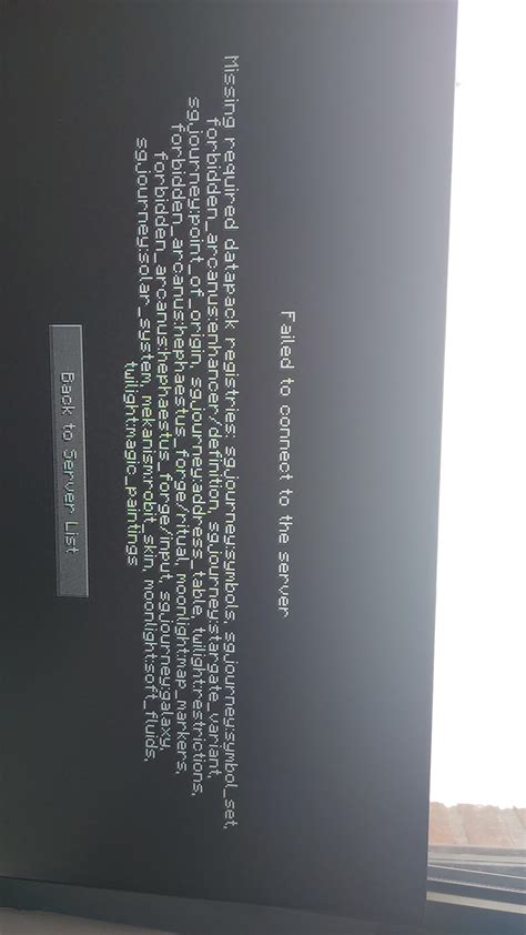 Missing Required Data Packs Registries Rallthemods