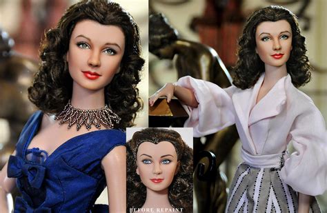 Doll Repaint Vivien Leigh By Noeling On Deviantart