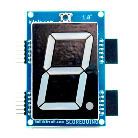 18″ Common Anode Seven Segment Display Driver Buildcircuits