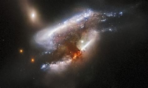 Collision Of Two Galaxies
