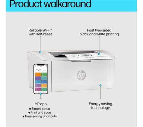 Hp Laserjet M110w Monochrome Wireless Laser Printer 7md66f B19
